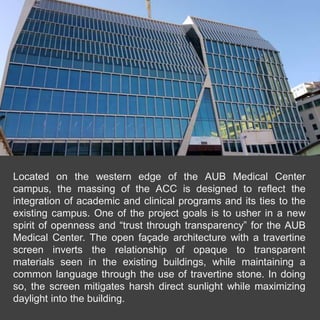 American University of Beirut | Medical Center | PPTX