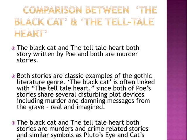 the american literature - The black cat | PPT