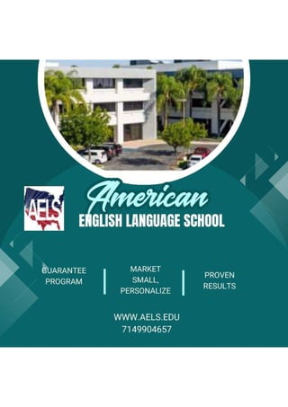 American English Language School In Los Angeles | PDF