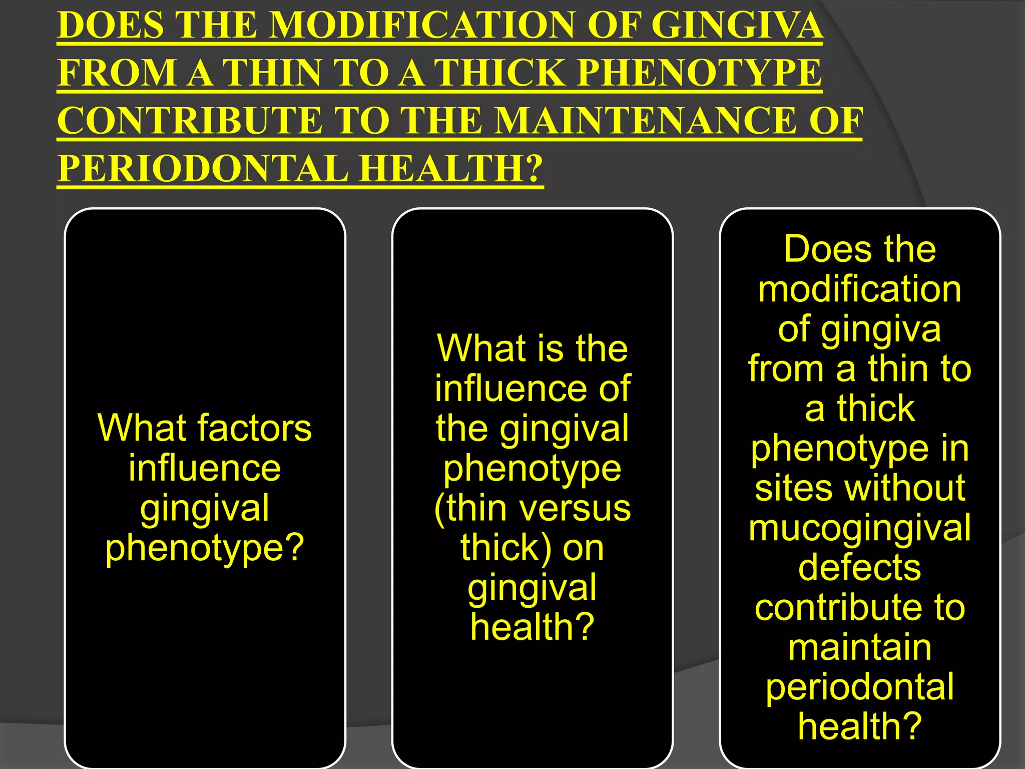 American Academy of Periodontology best evidence consensus statement on ...