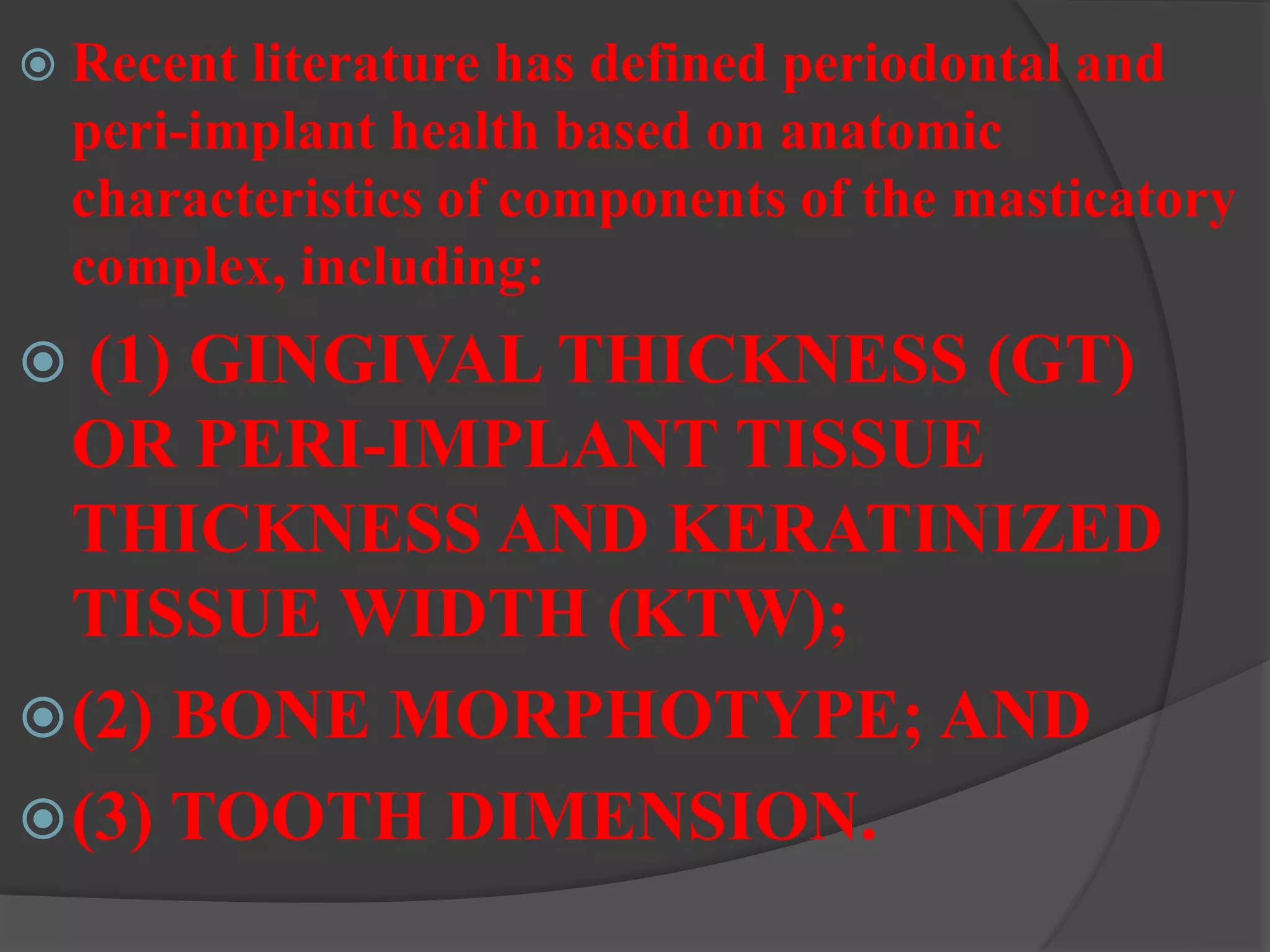 American Academy of Periodontology best evidence consensus statement on ...