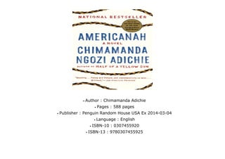 Americanah | PDF