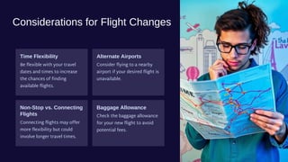 Does American Airlines let you Change your Flight? | PPT