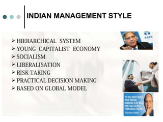 Indian, American, Japanese, Chinese Management styles (comparison) | PPTX