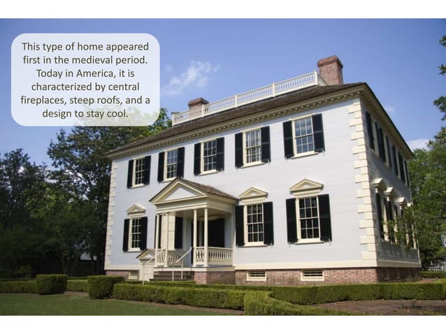 American Homes Styles and Architecture | PPTX | Interior Decorating ...