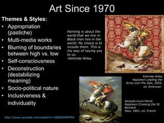 American Art, 1970 to Present | PPT