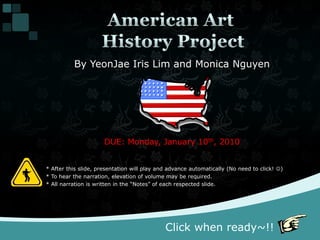 American Art History Project | PPTX