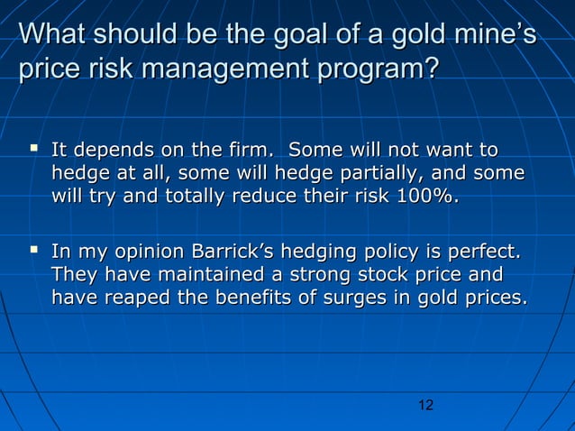 American barrick vww | PPT