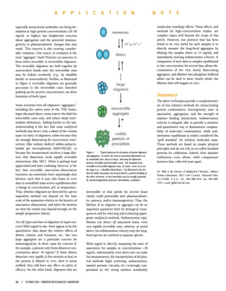 Characterizing the aggregation and conformation of protein therapeutics ...