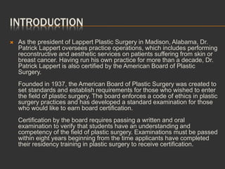 American Board of Plastic Surgery | PPTX