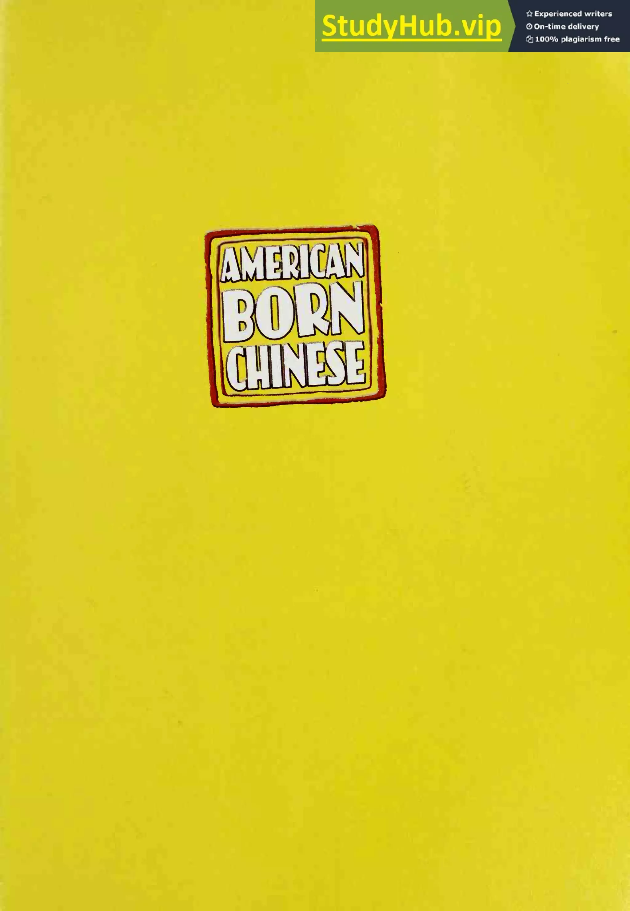 American born Chinese.pdf | Sci-fi and Fantasy | Hobbies & Interests