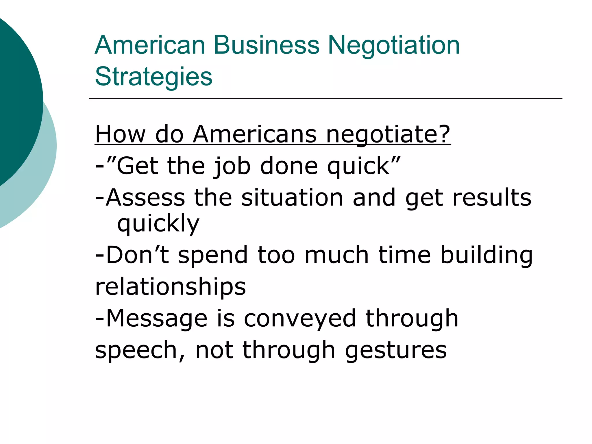 American Business Culture | PPT