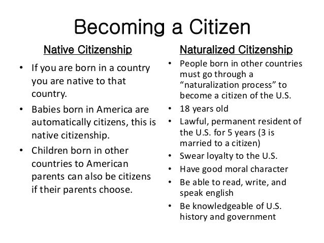 American citizenship
