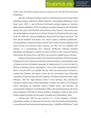 American Civilization | PDF