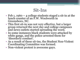 American Civil Rights Movement | PPTX