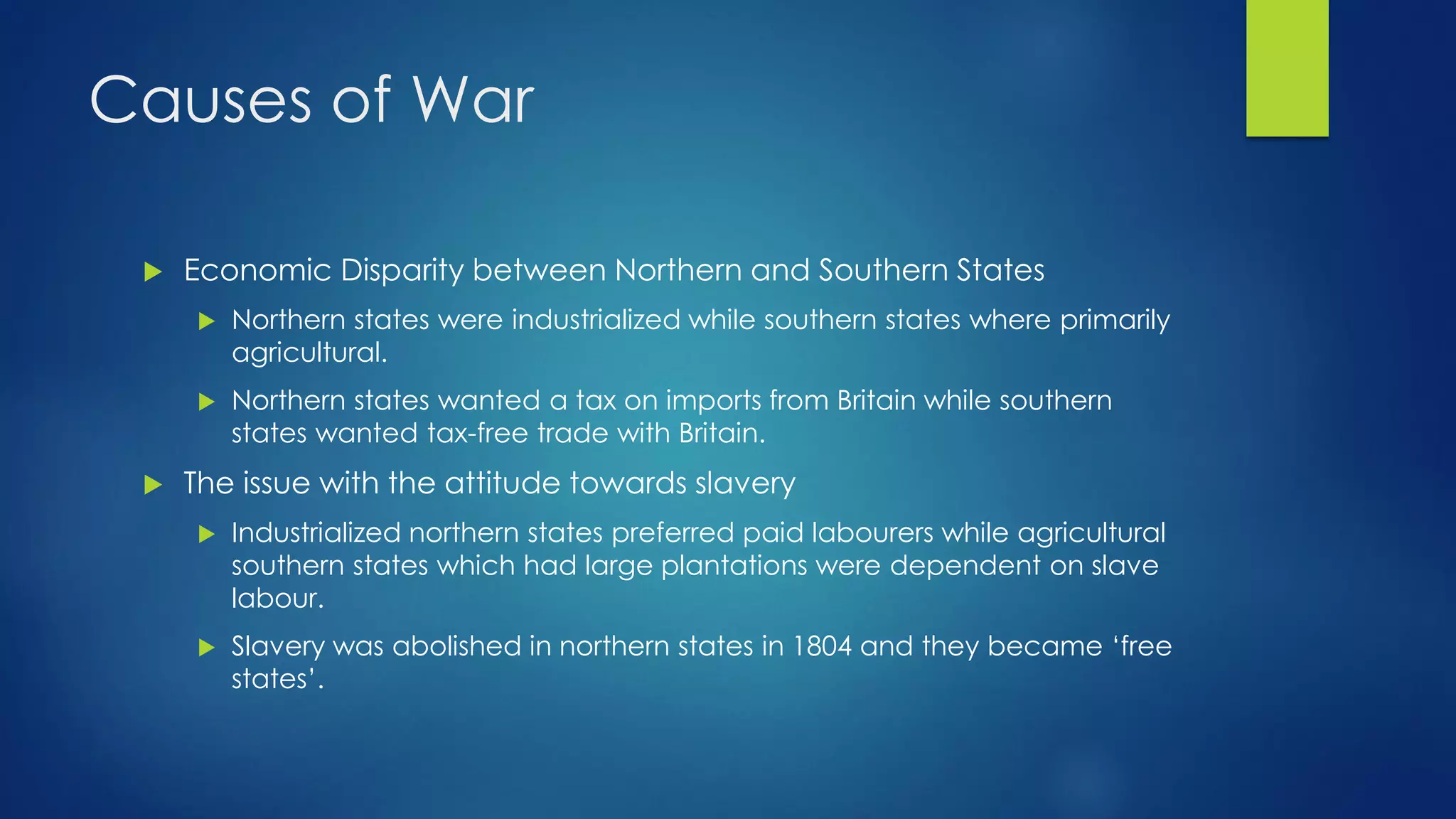 American civil war | PDF