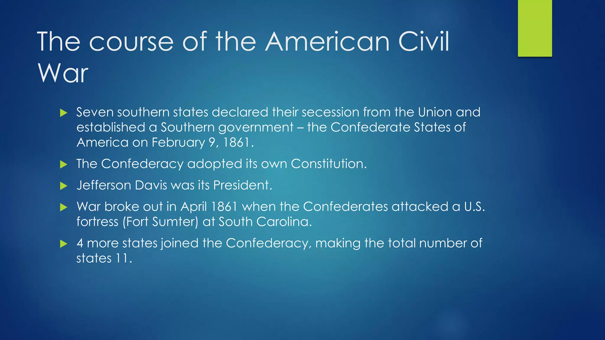American civil war | PDF