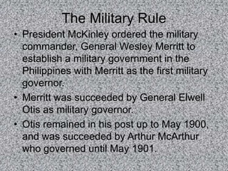 American colonial rule | PPTX