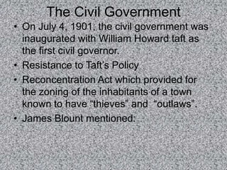 American colonial rule | PPTX