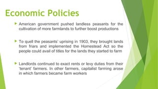 American colonial rule | PPS