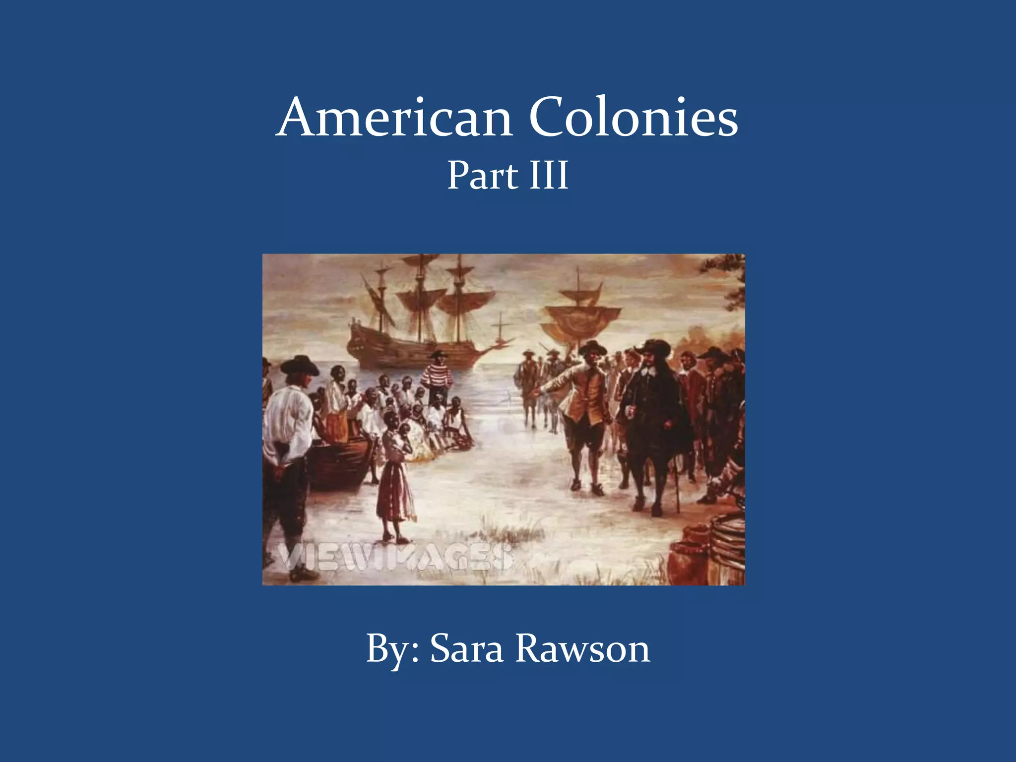 American Colonies | PPT