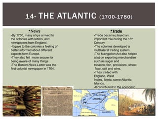 EXTRA CREDIT American Colonies | PPT