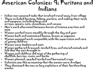 American colonies part 2 | PPTX