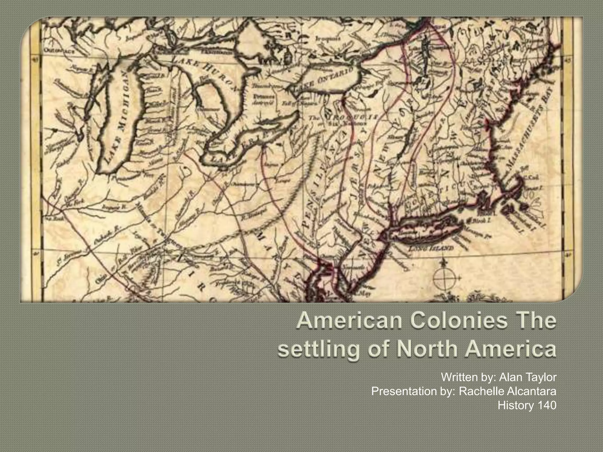 American colonies the settling of north america | PPTX | Christianity ...