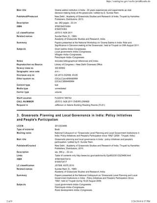 American congress library catalogue, usa 17 research books by dr. d ...