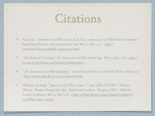 American Civil War Presentation | KEY