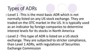 American depository receipt | PPT