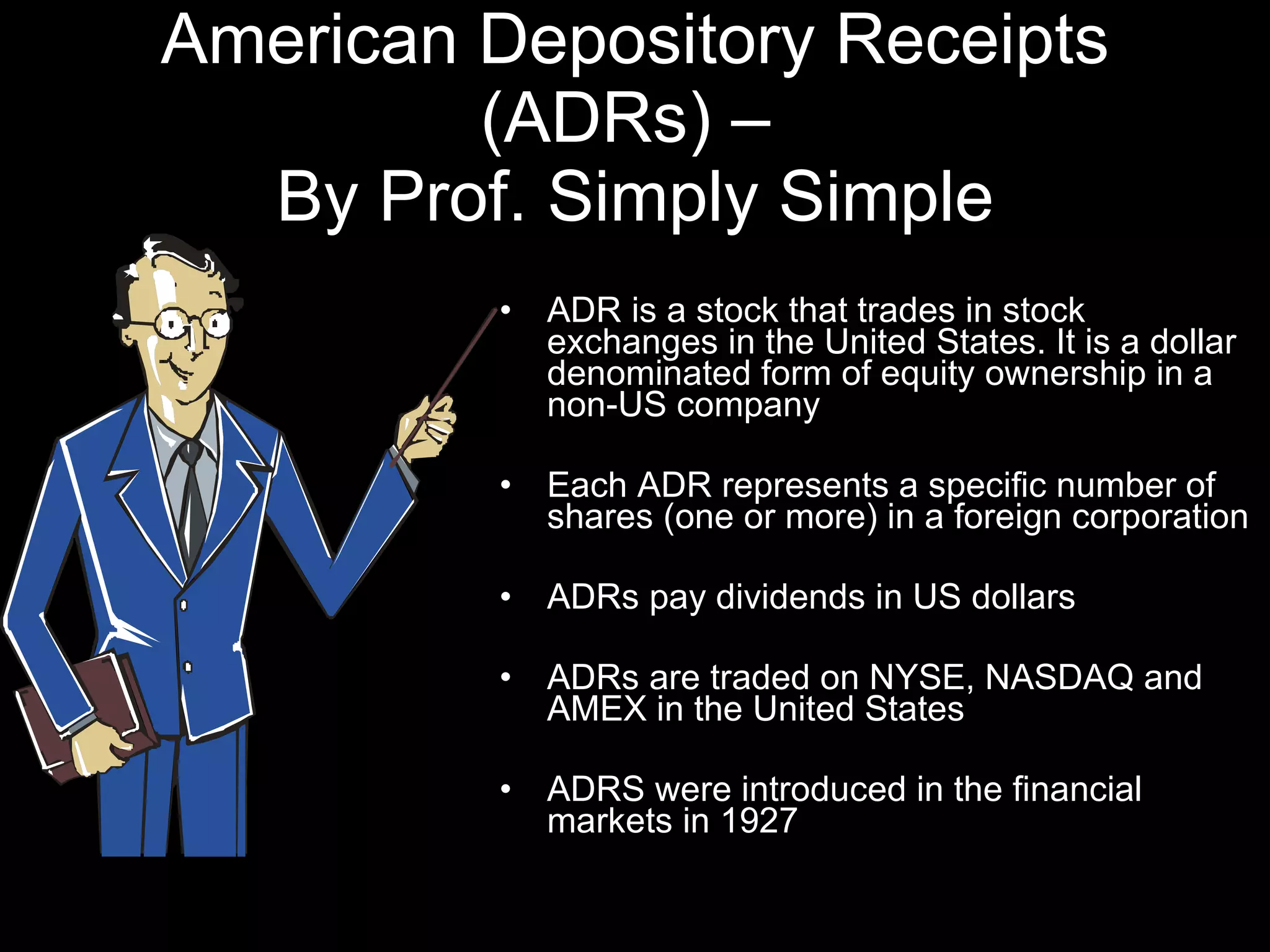 American depository receipts | PPS