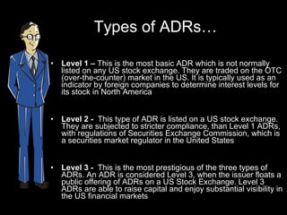 American depository receipts | PPS
