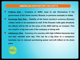 American depository receipts | PPT