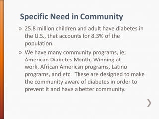 American diabetes association | PPTX