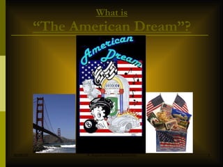 American dream | PPT