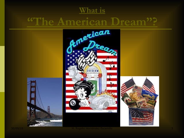 American dream | PPT