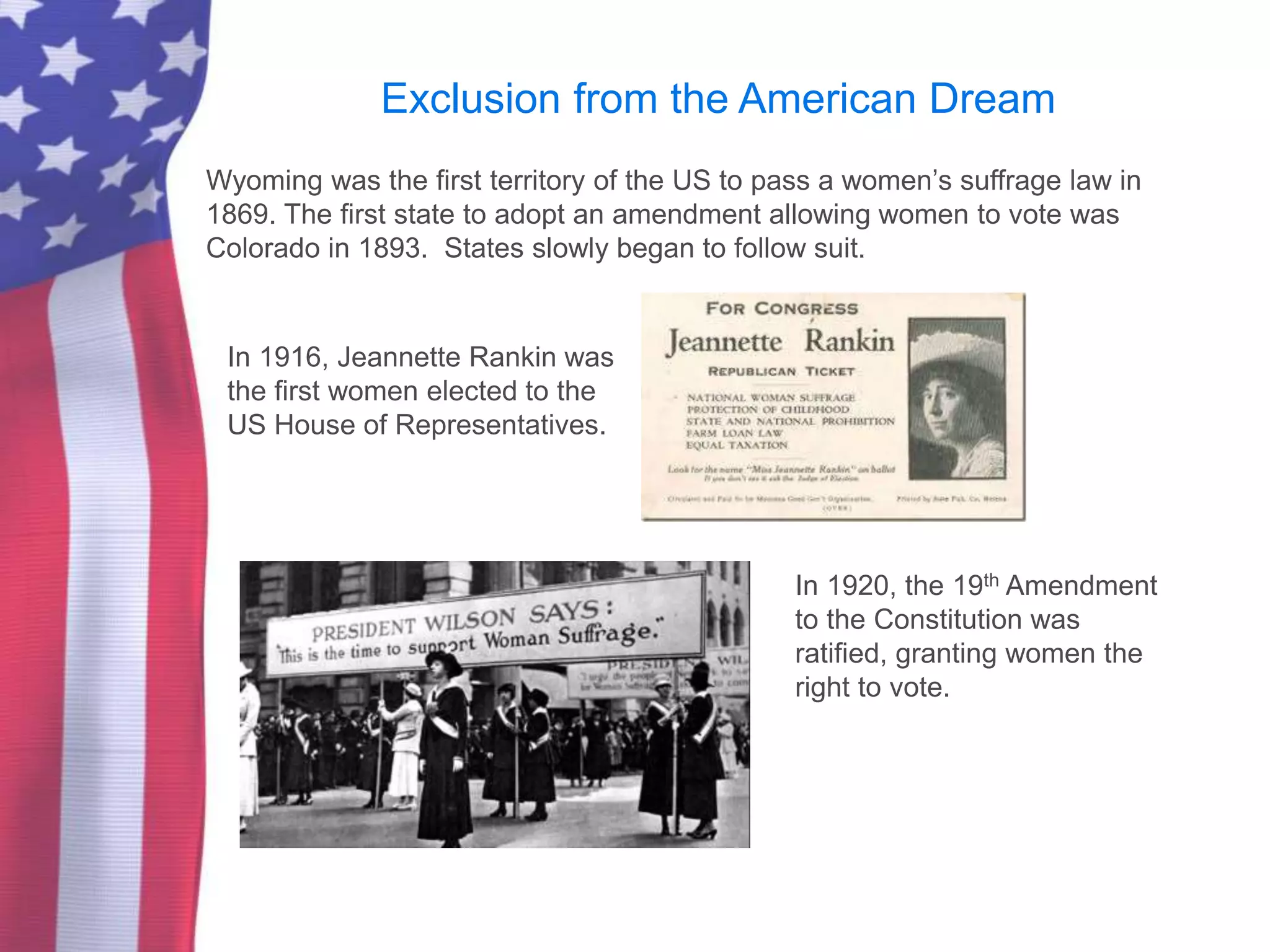 American Dream Week 2 Part 1 | PPTX