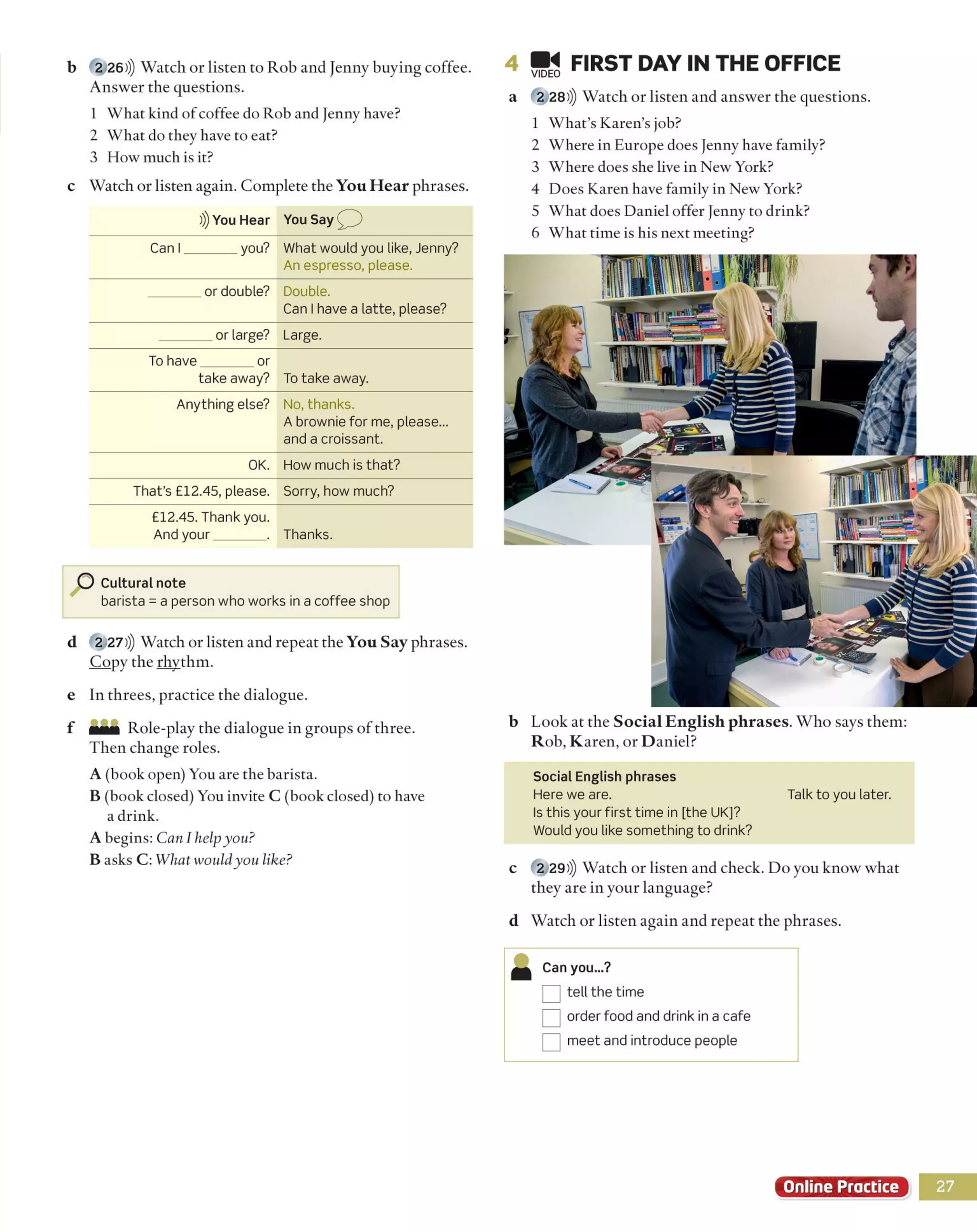 American english file 1 | PDF