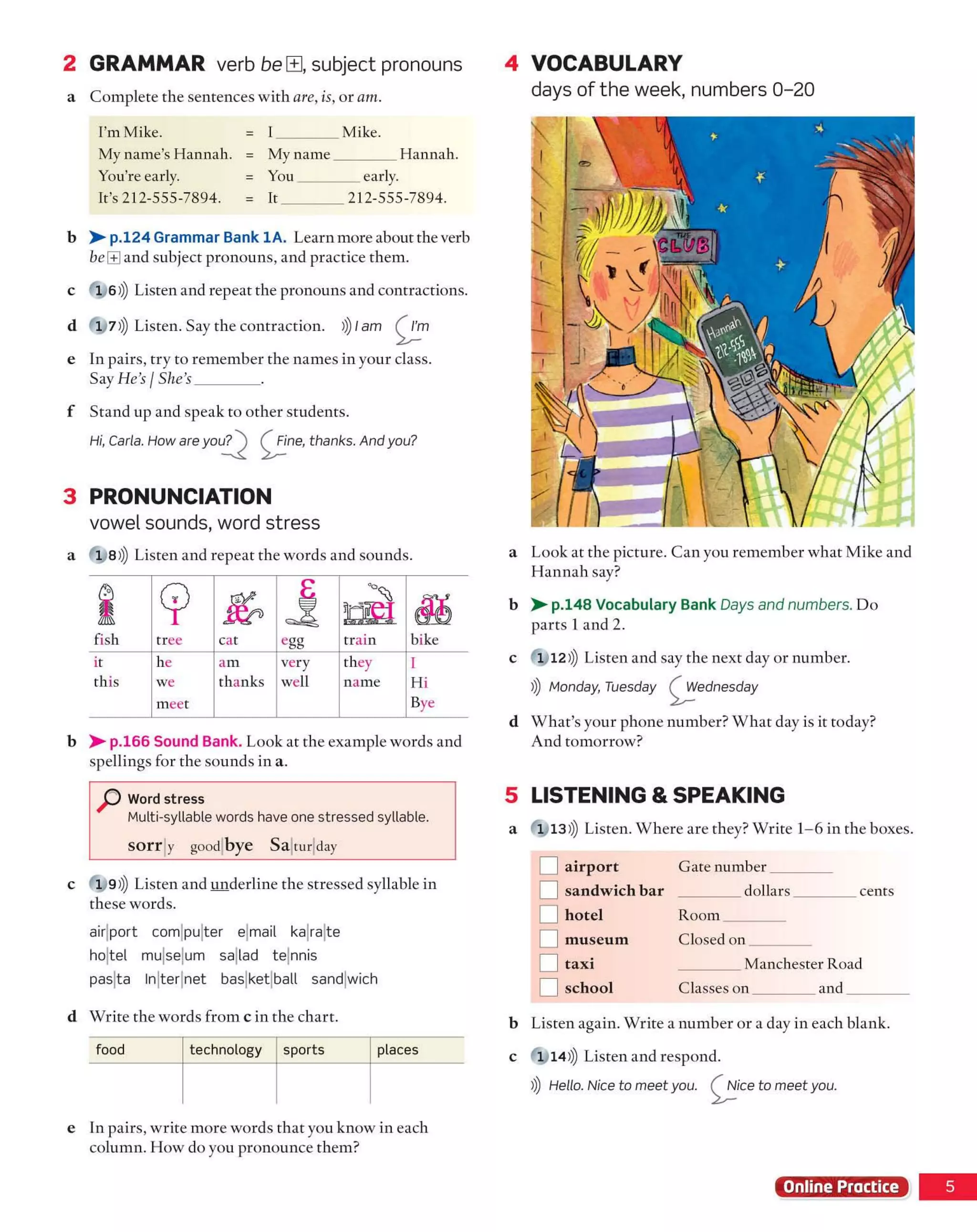 American english file 1 student book | PDF