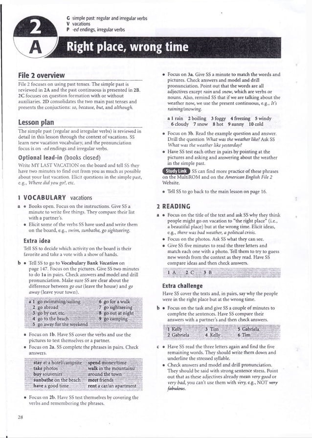 American English File 2 Teacher's Book (First Edition)