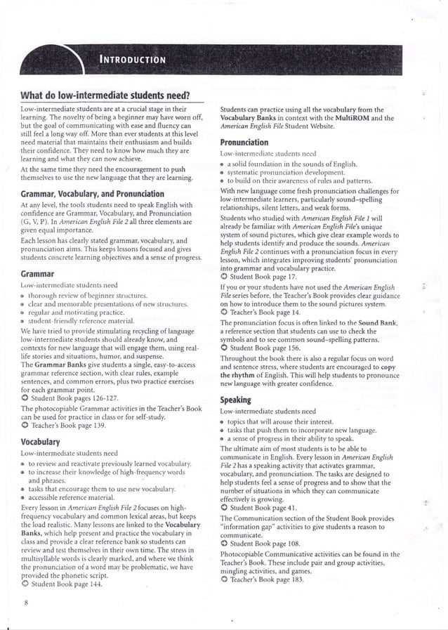 American English File 2 Teacher's Book (First Edition)