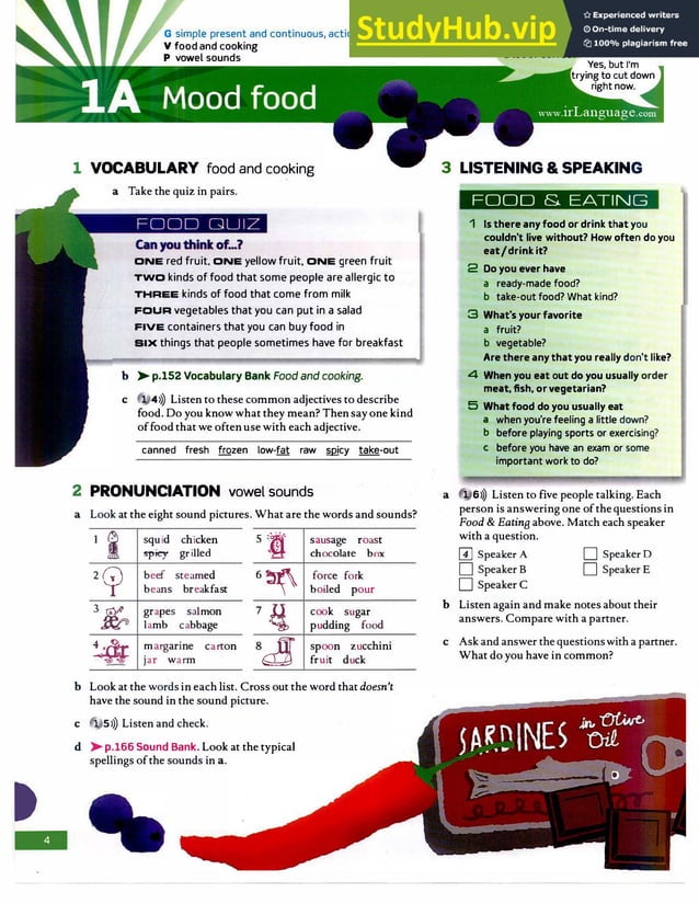 American English File 3 Book (Second Edition).pdf | Nutrition | Healthy ...