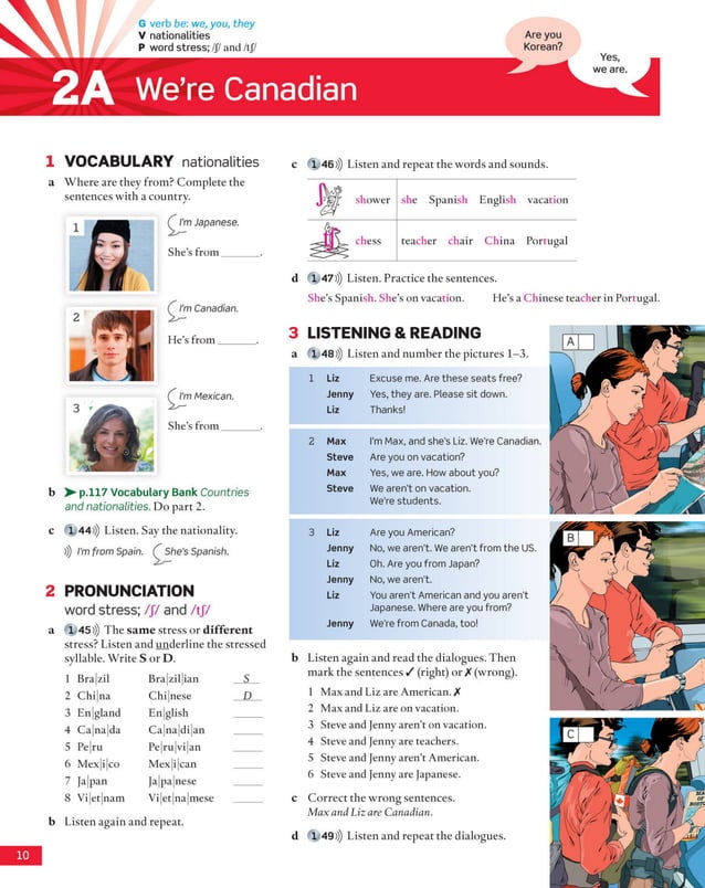 American English File Starter Student Book (Second Edition) | PDF | Medical Health