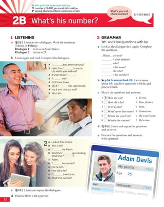 American English File Starter Student Book (Second Edition) | PDF