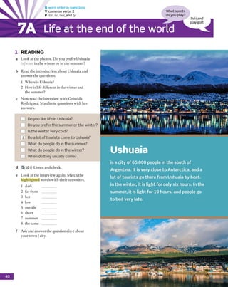 American English File Starter Student Book (Second Edition) | PDF