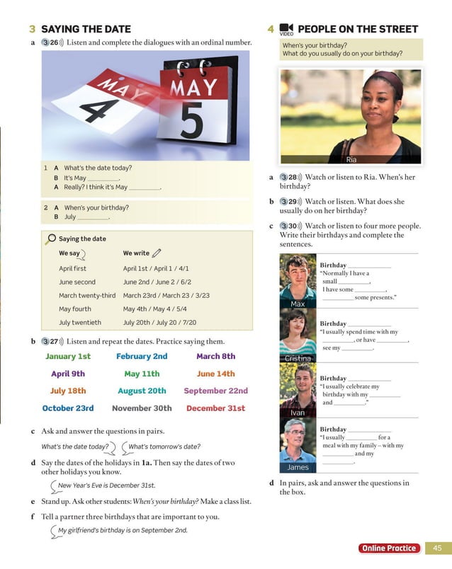 American English File Starter Student Book (Second Edition) | PDF ...