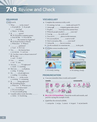 American English File Starter Student Book (Second Edition) | PDF