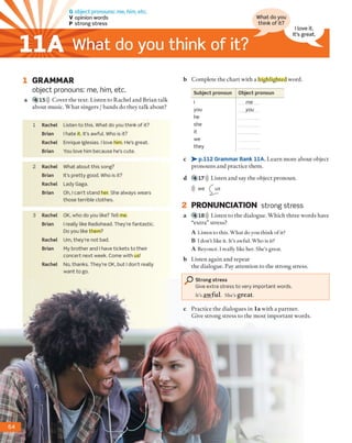 American English File Starter Student Book (Second Edition) | PDF