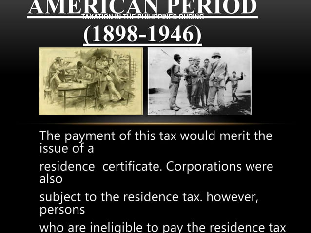 American era (TAXATION) | PPT